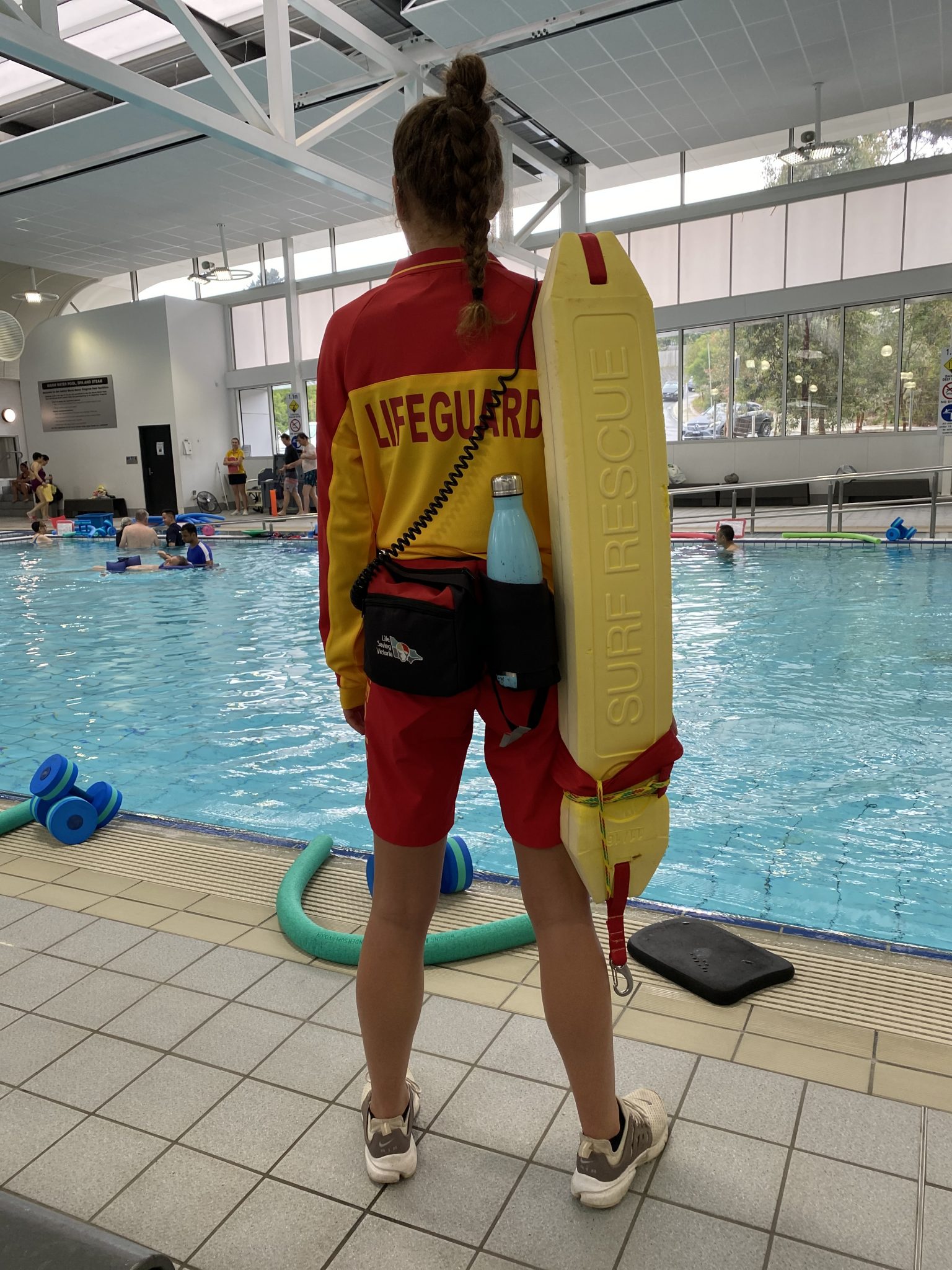 New lifeguard uniforms make a splash at Belgravia Leisure pools