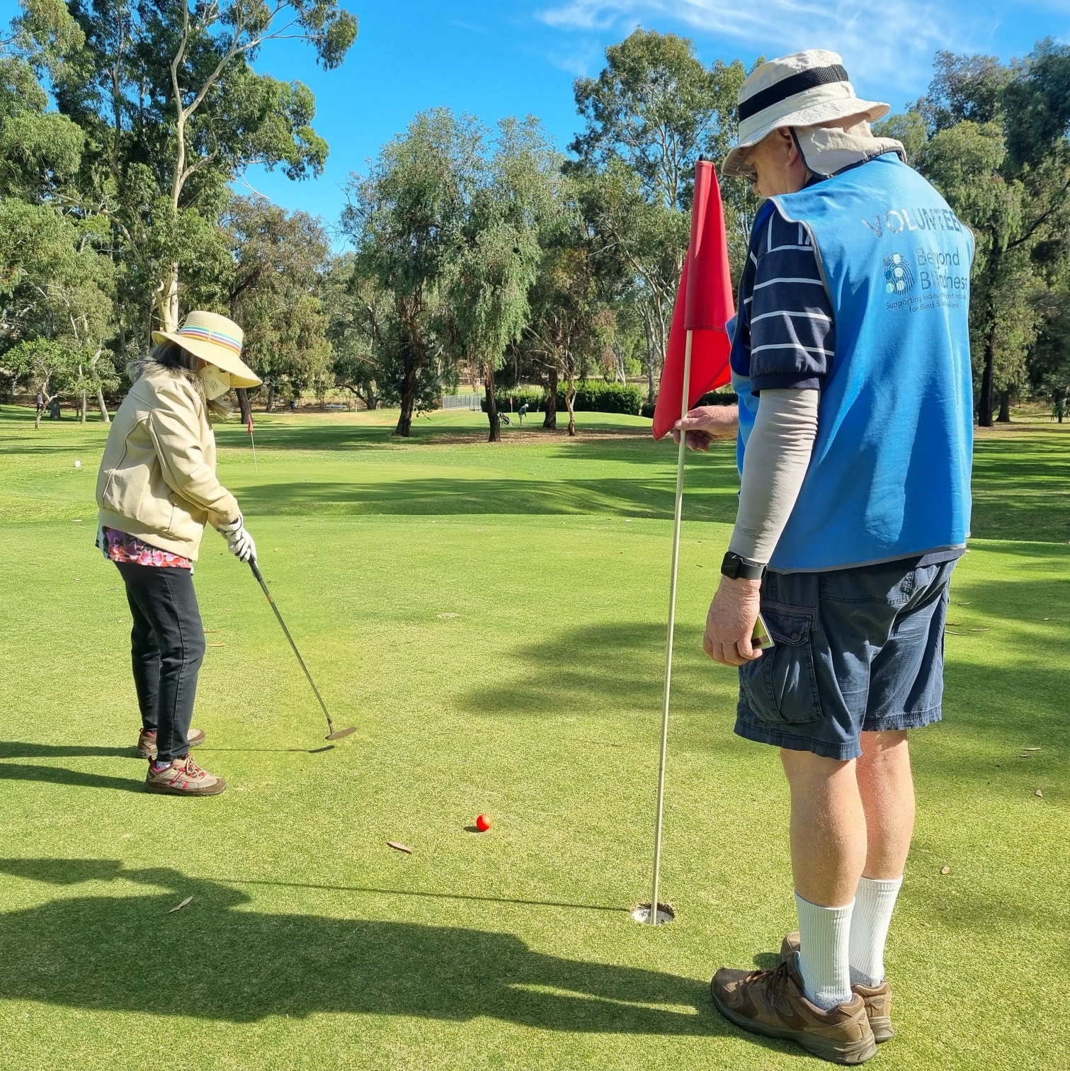 Valley View Golf Course with Beyond Blindness bringing golf to the ...
