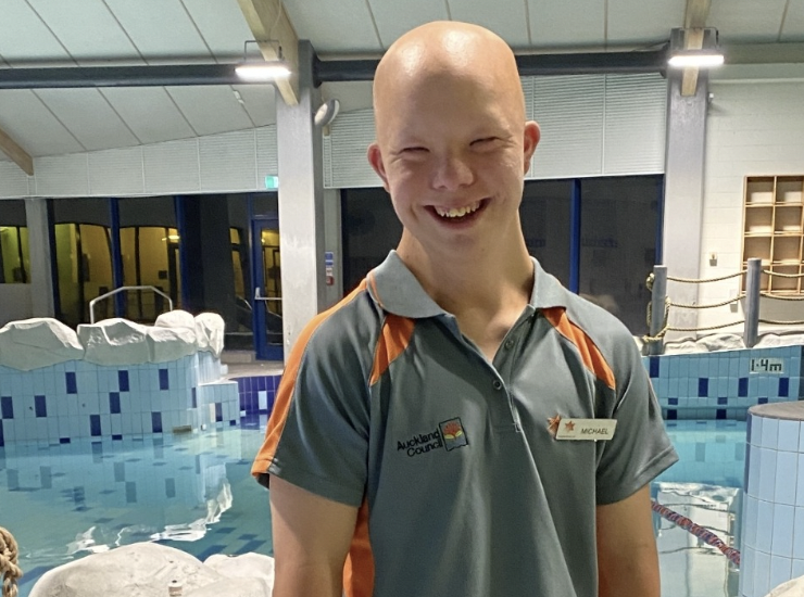 Meet Michael Gu, Lifeguard Support at Mt Albert Aquatic Centre
